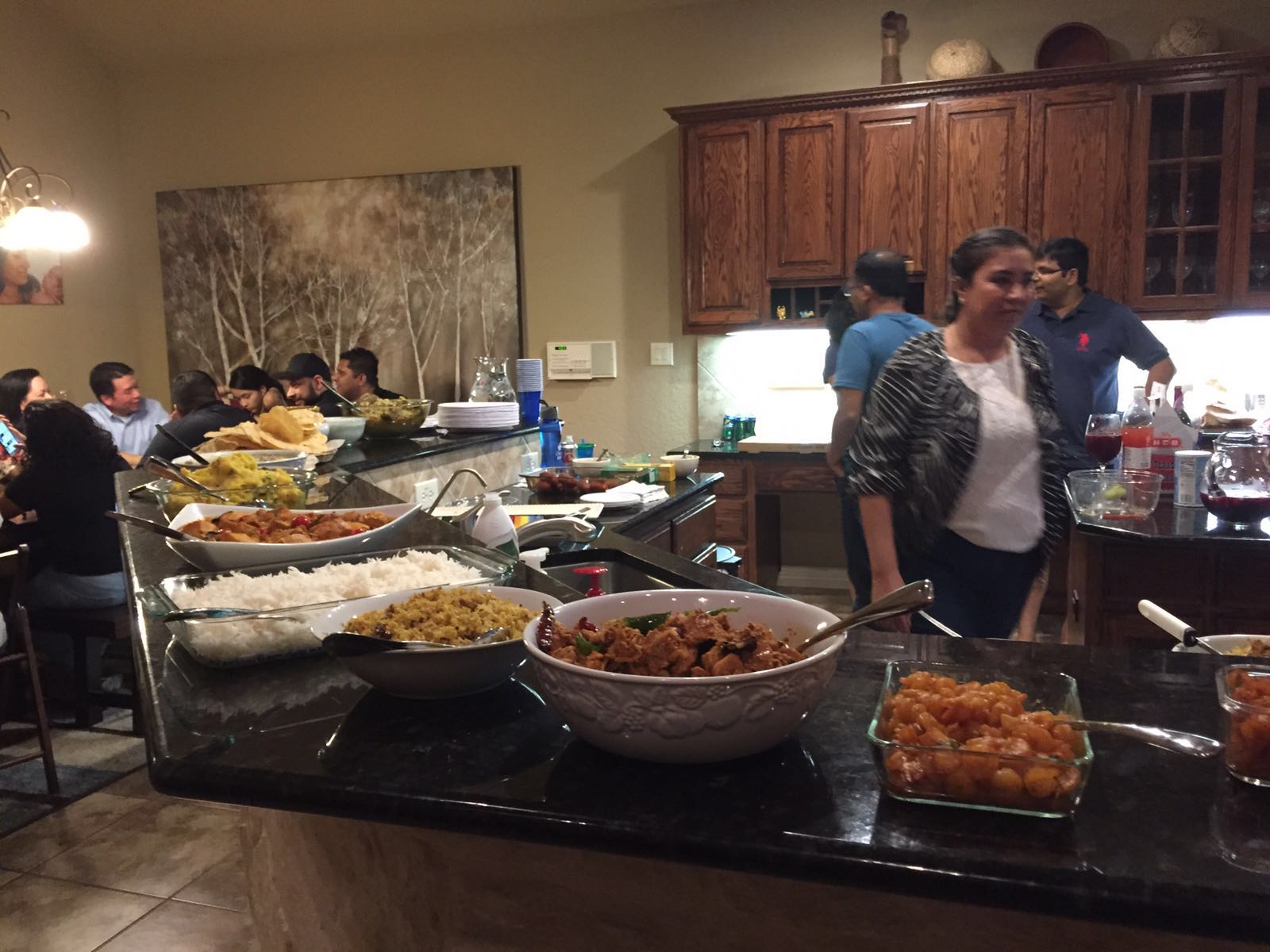 Suma's Recipes: A grand feast for dinner....