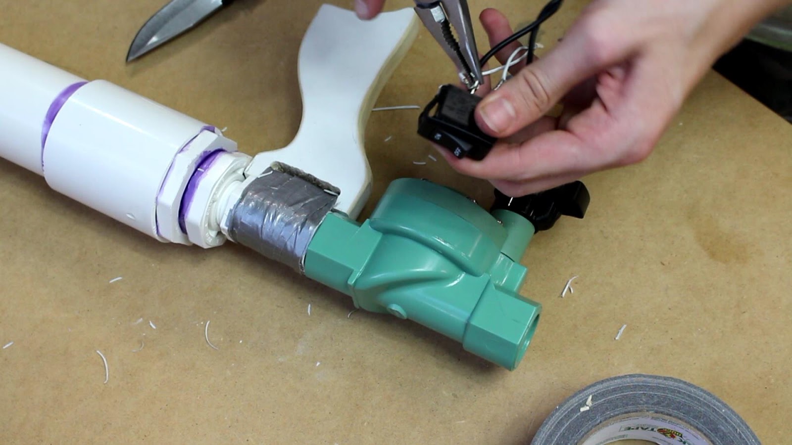Jake Makes: PVC Air Cannon with Sprinkler valve
