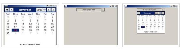 程式扎記: [ Java 套件 ] JDatePicker - Java Swing Date Picker : Swing 的日期套件