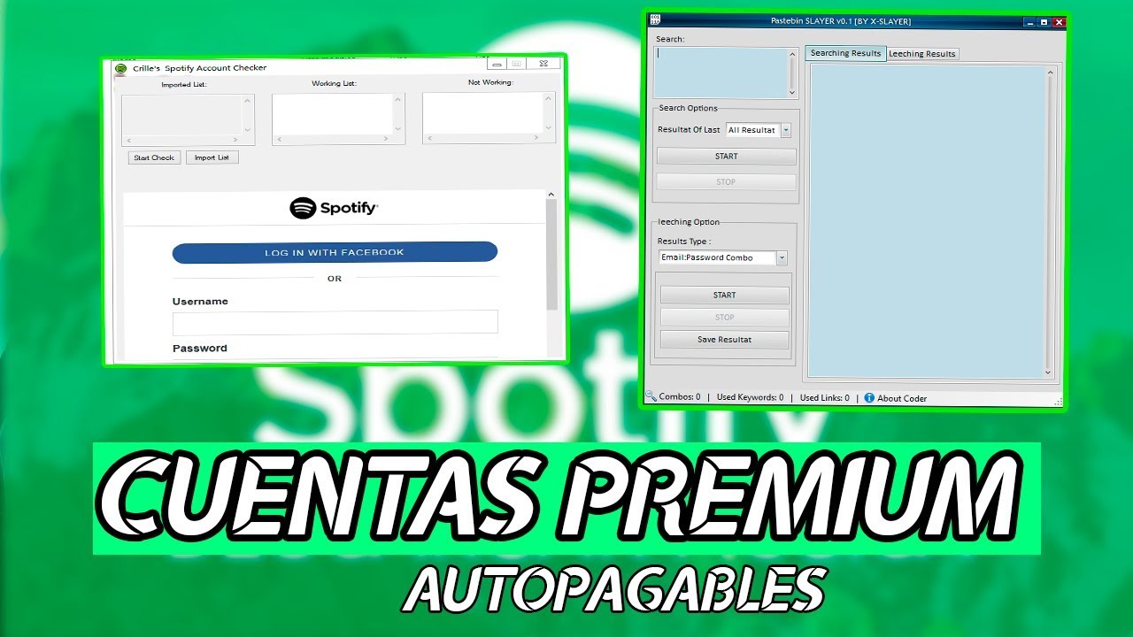 Cuentas Premium, Combos, Proxys etc...: Combos,Manuales,y Programas