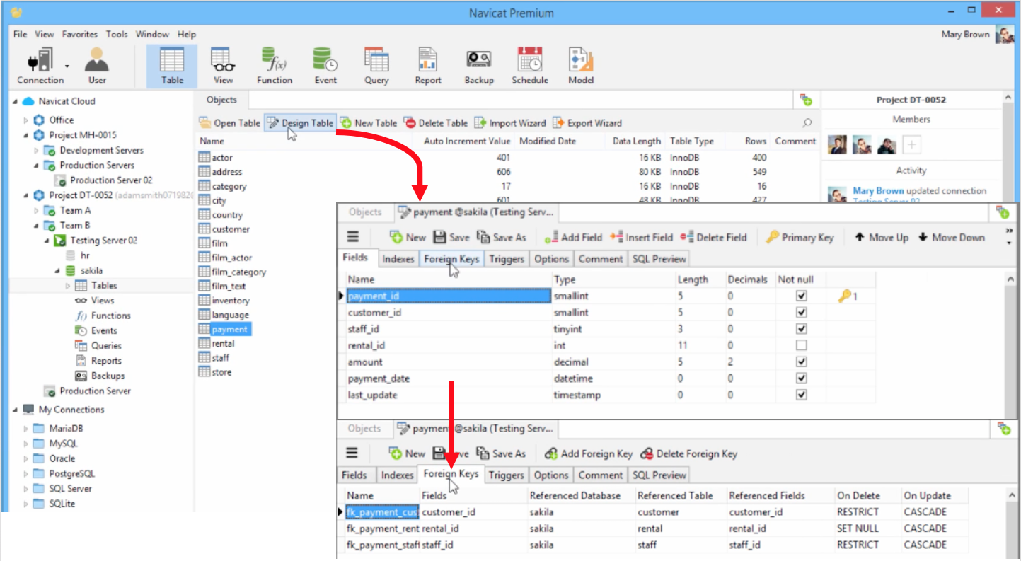 Navicat Blog Foreign Key Data Selection Windows And Linux
