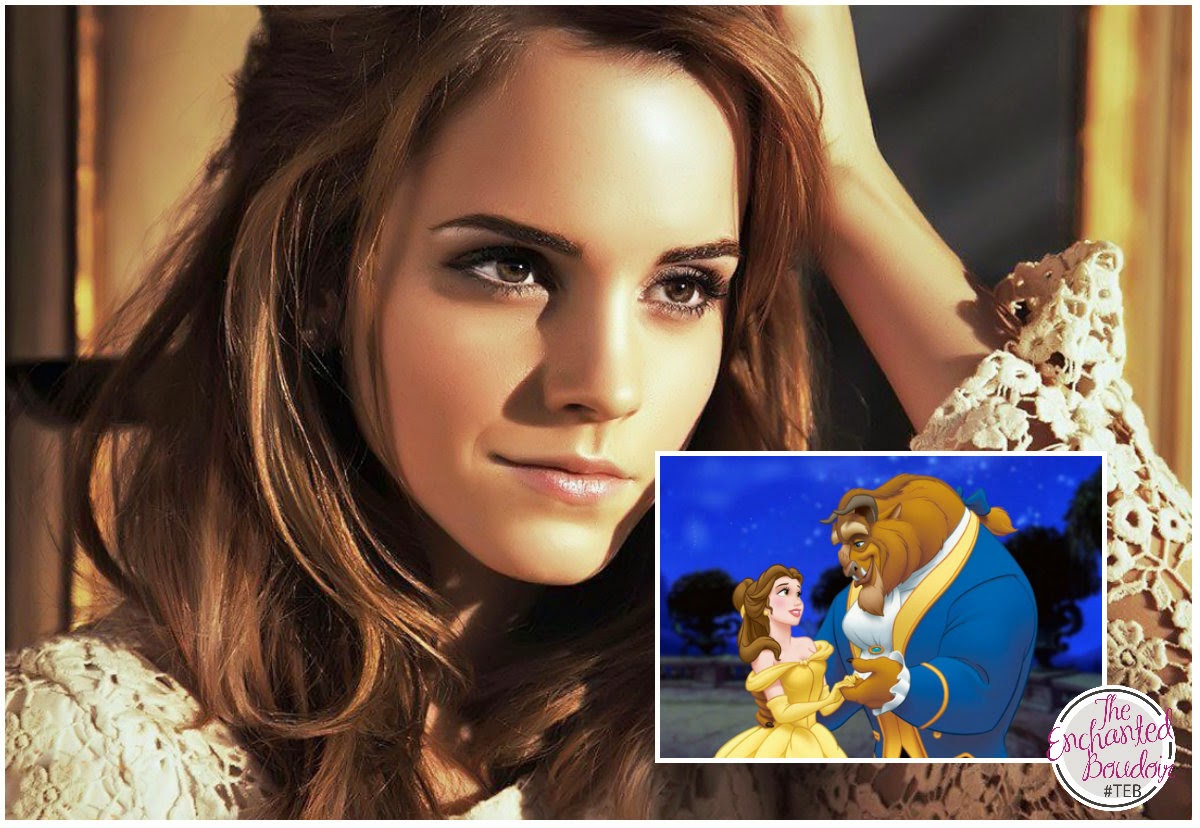 EMMA WATSON : Belle in Disney's new "Beauty and the Beast" movie - THE ...