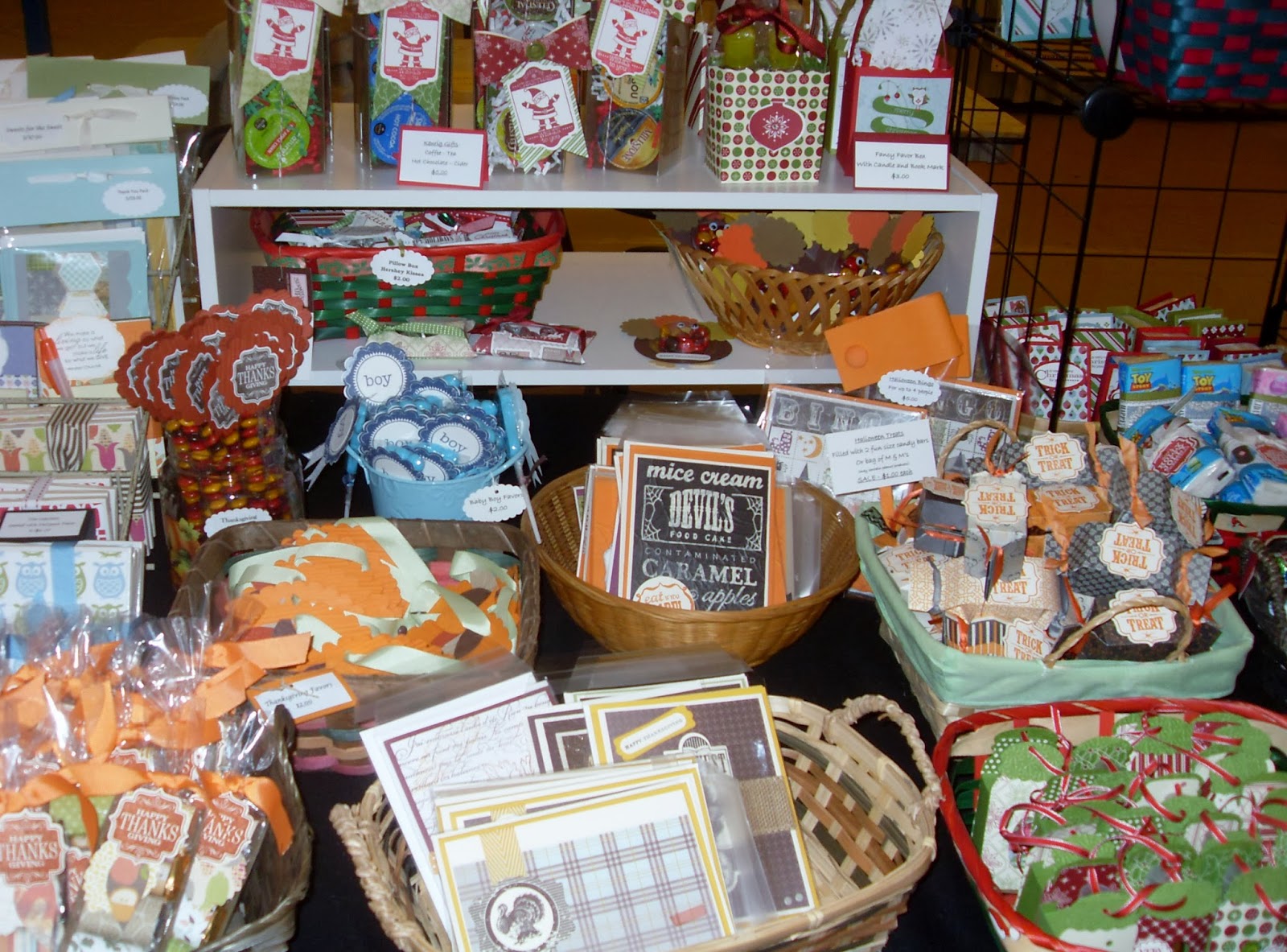 Eileen's Stamping Corner: Craft Fair Set Up