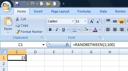 Mengenal Penggunaan Fungsi RAND dan RANDBETWEEN pada Microsoft Excel - Teknologi Informasi