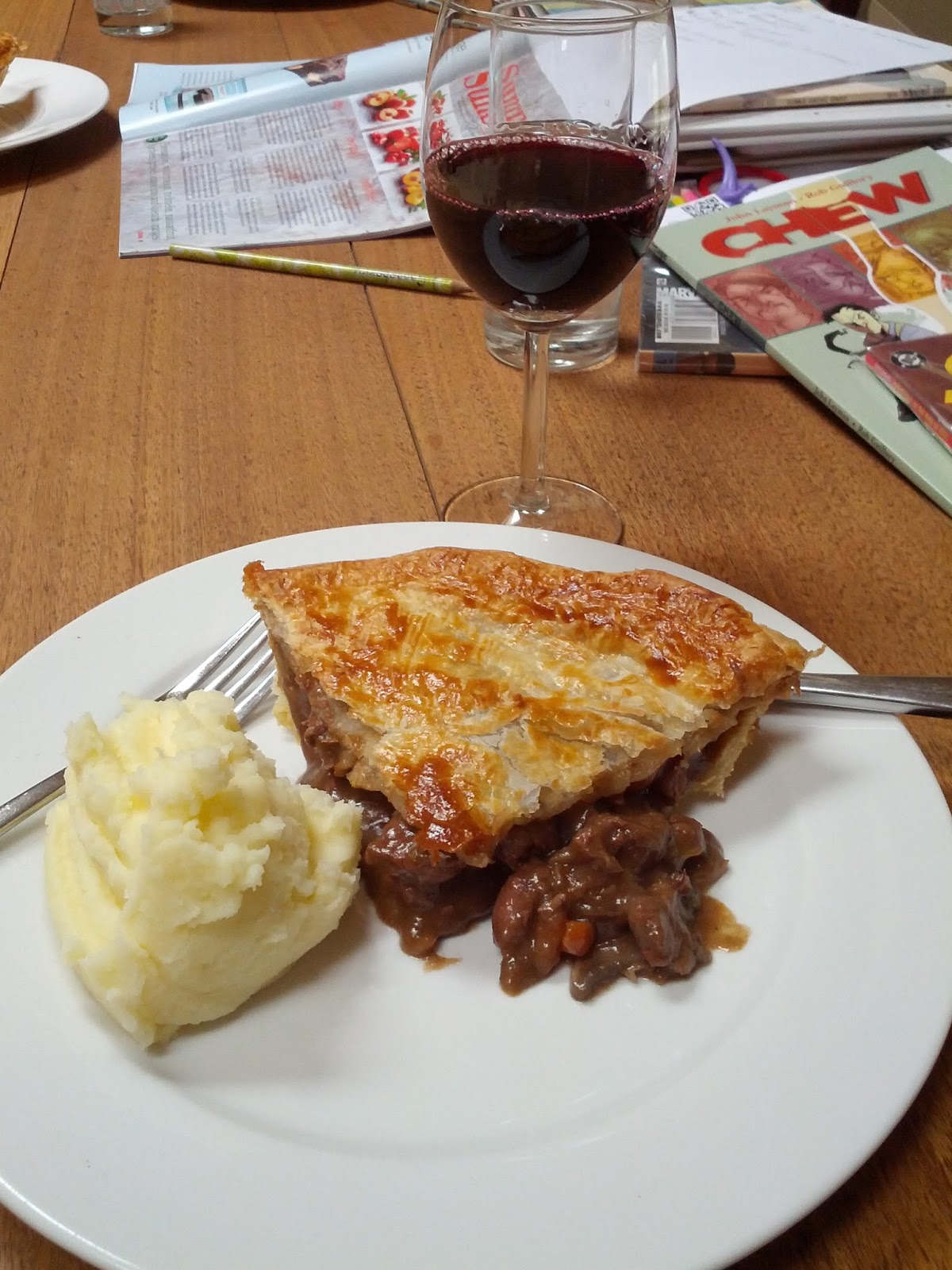 Crust Not Optional: Kangaroo and Stout Pie