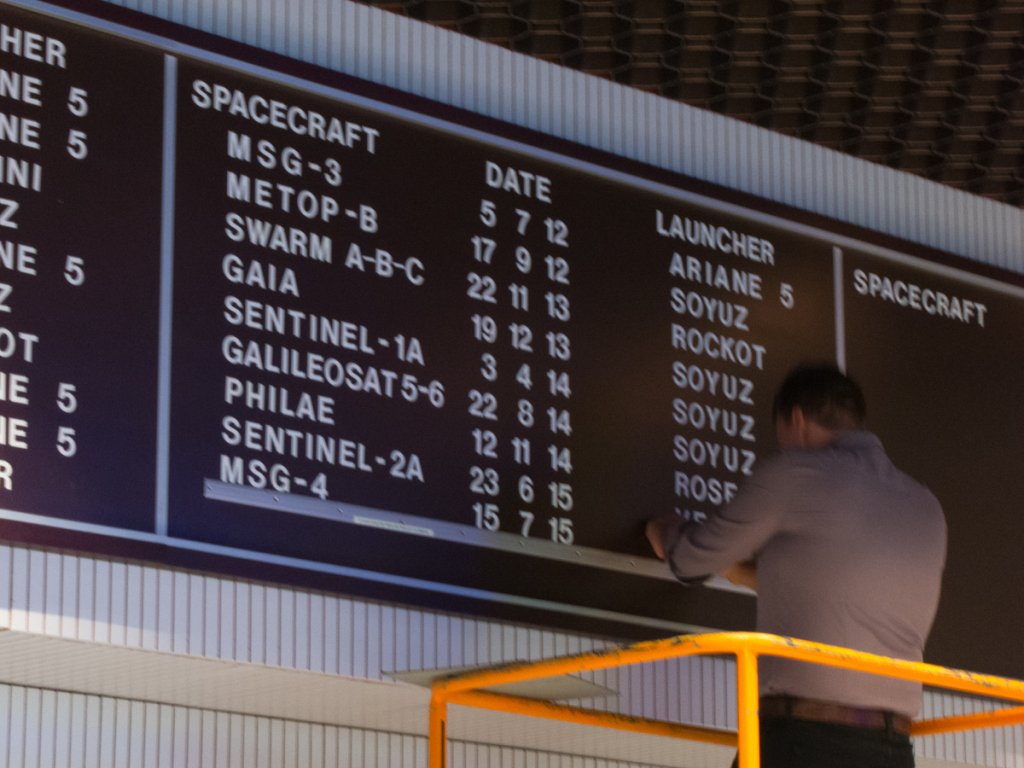 MSG-4 Launch Campaign: (C38) Post Scriptum-1 from Darmstadt