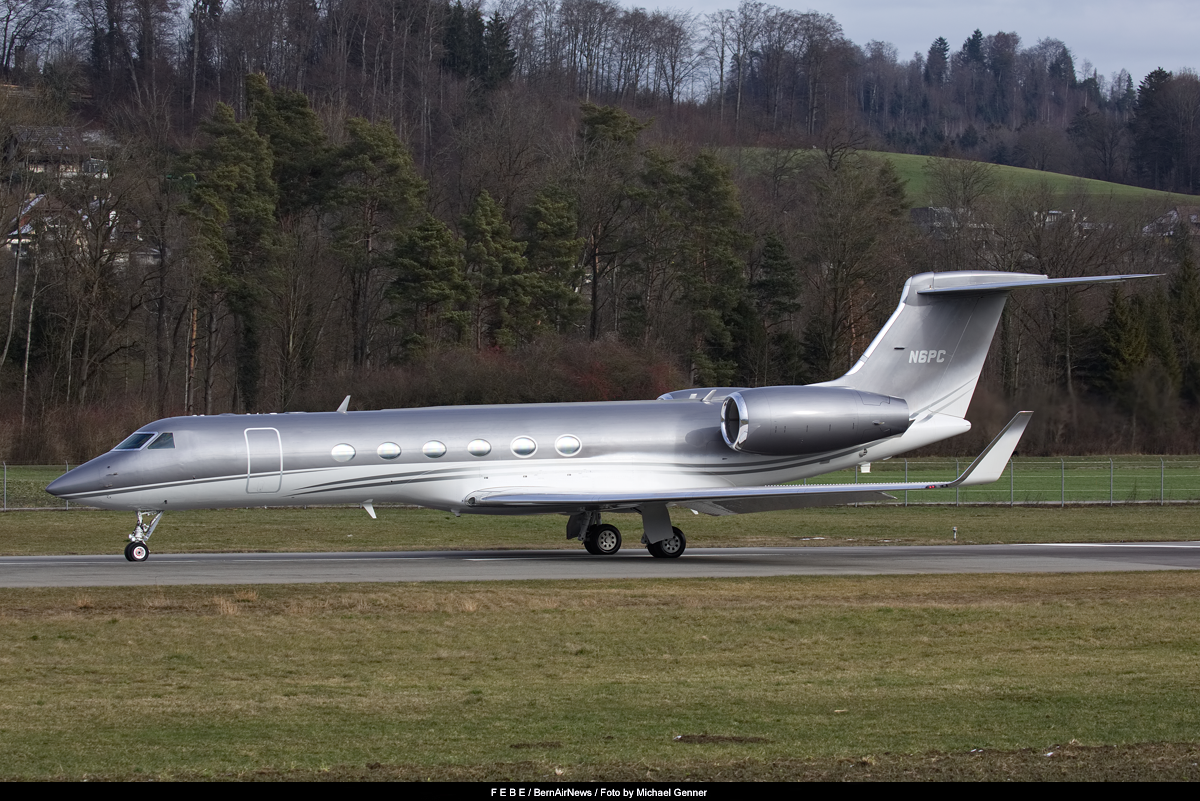 FEBE *** BernAirNews.ch ©: N6PC, Gulfstream Aerospace G5, JAN19
