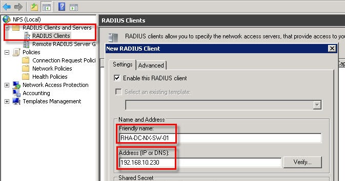 My Ethernet mind: Cisco Nexus RADIUS authentication