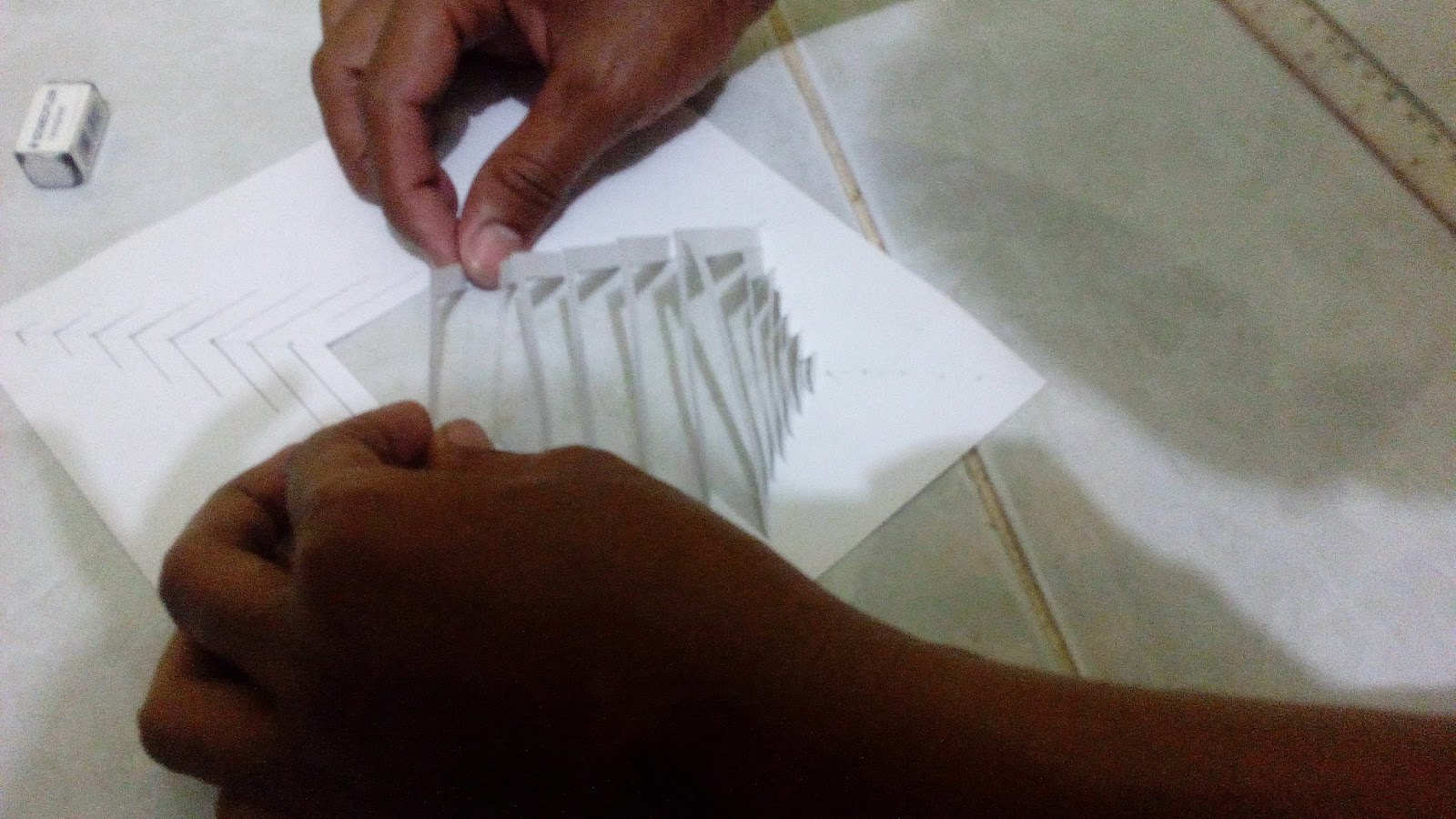 aqqudin.blogspot.com: CARA MEMBUAT NIRMANA TRIMATRA MENGGUNAKAN KERTAS ...