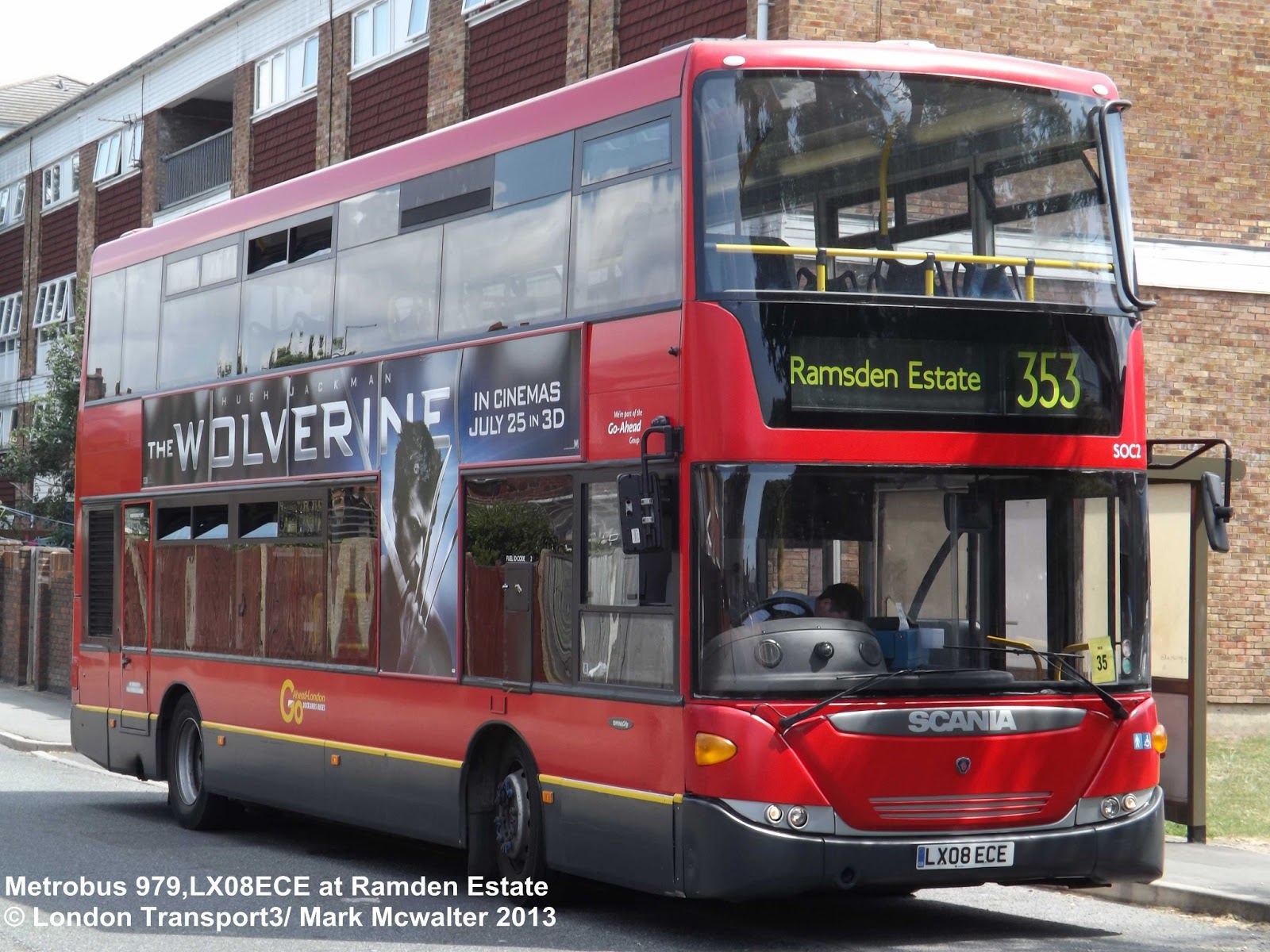 Londontransport3: Route 425 Operation transferred to Tower Transit