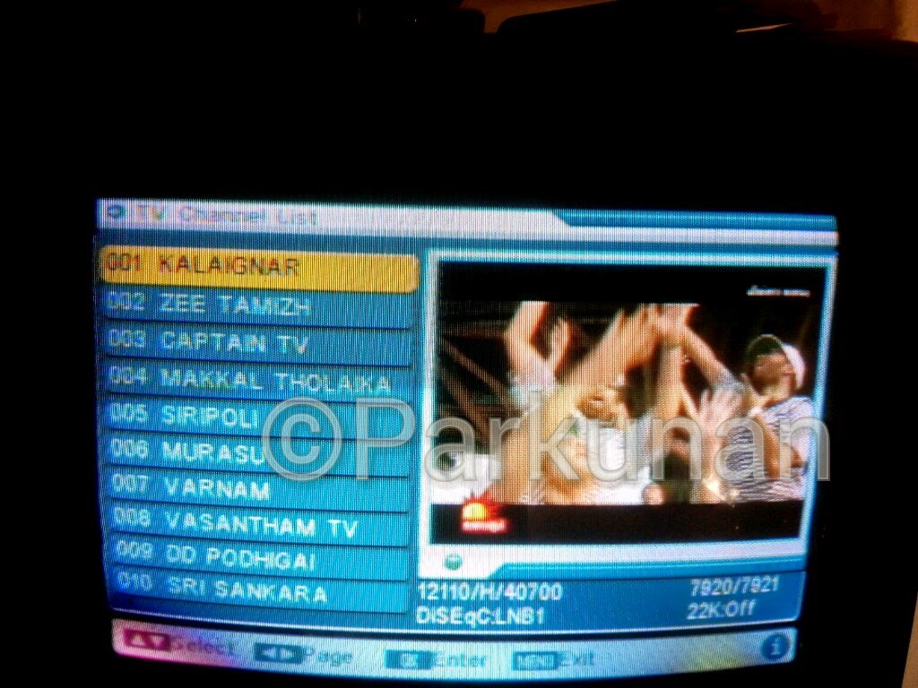 Kalaignar tv, Sirippoli, Murasu TV & Makkal tv started FTA on Ses 8