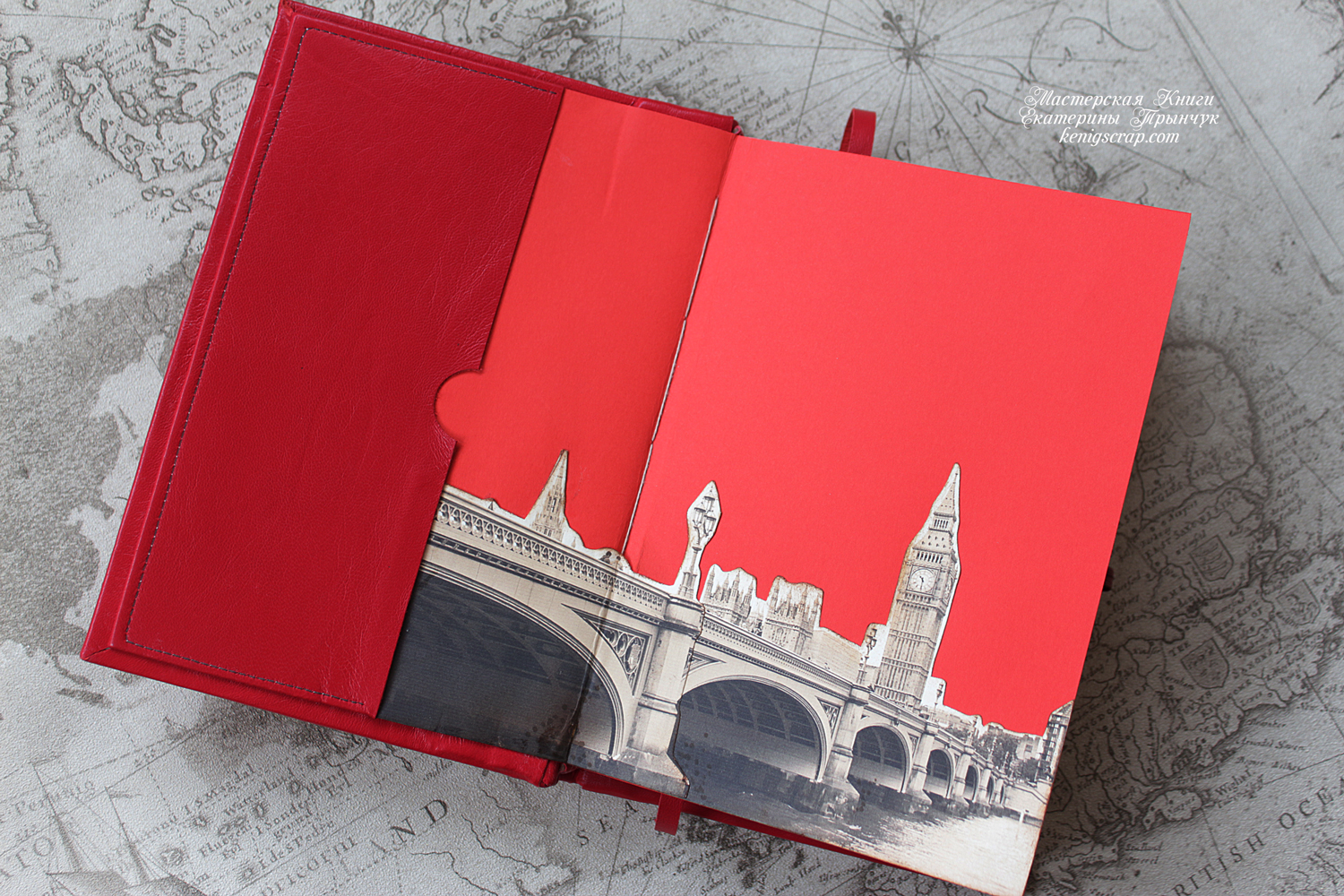 Фотоальбомы блокноты ручной работы: Блокнот "Лондон" . Дубль два)