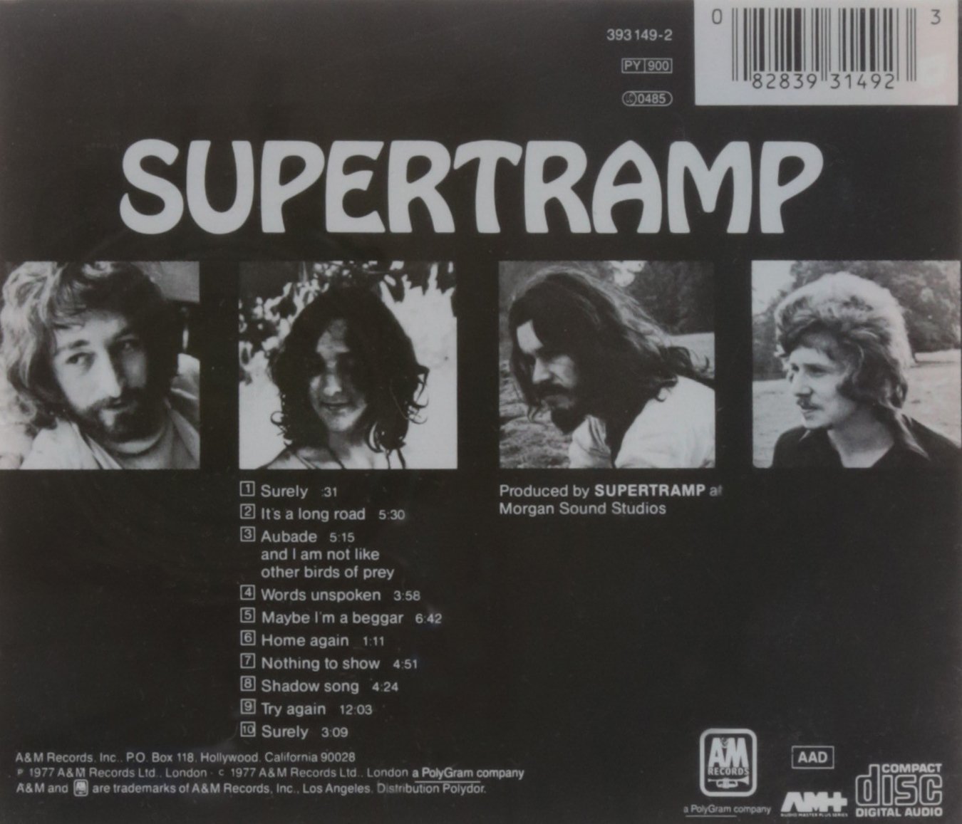 SUPERTRAMP - Supertramp (1970) (colaboración J.J. Iglesias)