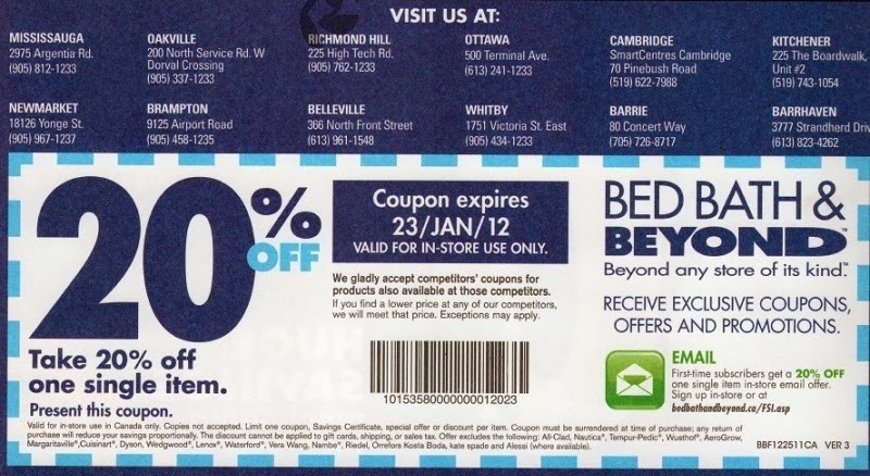 Find Great Deals with Bed Bath and Beyond Coupon