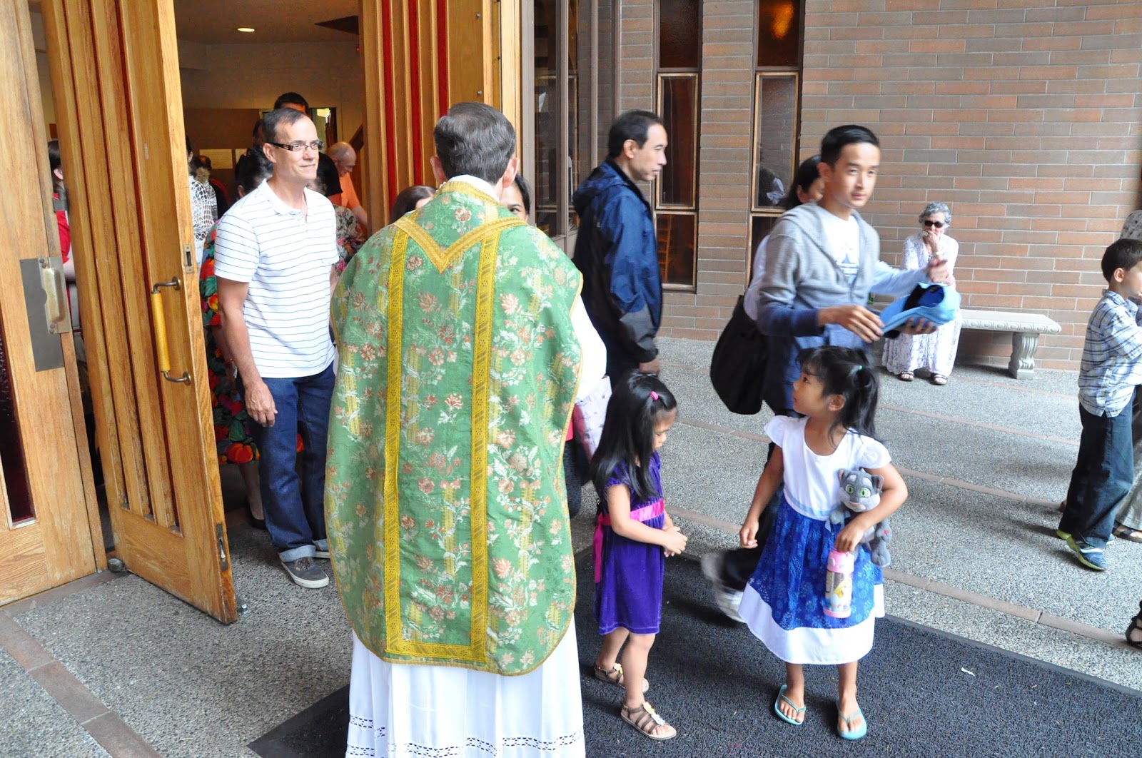 Orbis Catholicus Secundus: Catholic Culture: Clergy Greeting the ...