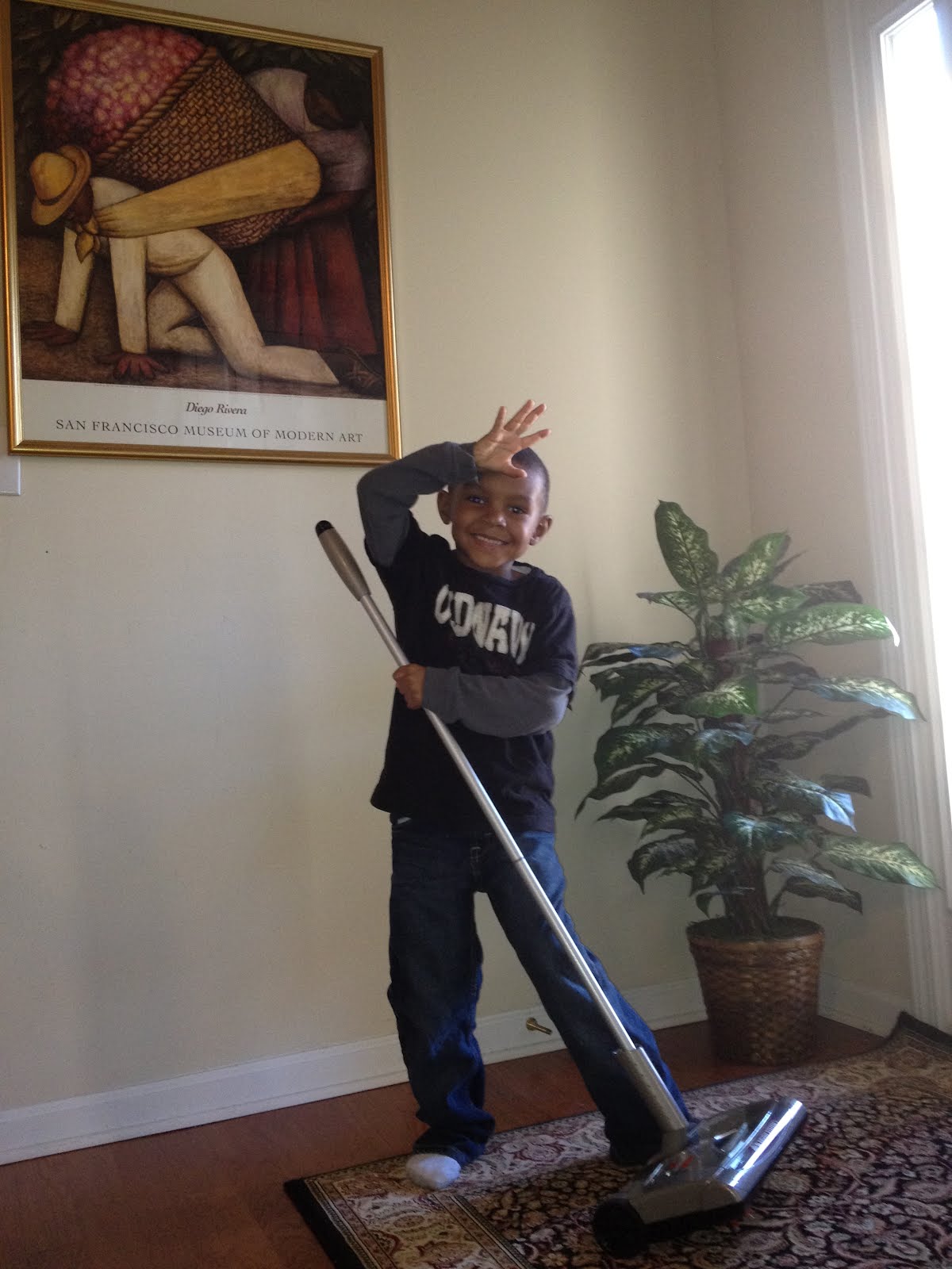 Sojourner Marable Grimmett: BISSELL Perfect Sweep Turbo sweeper!