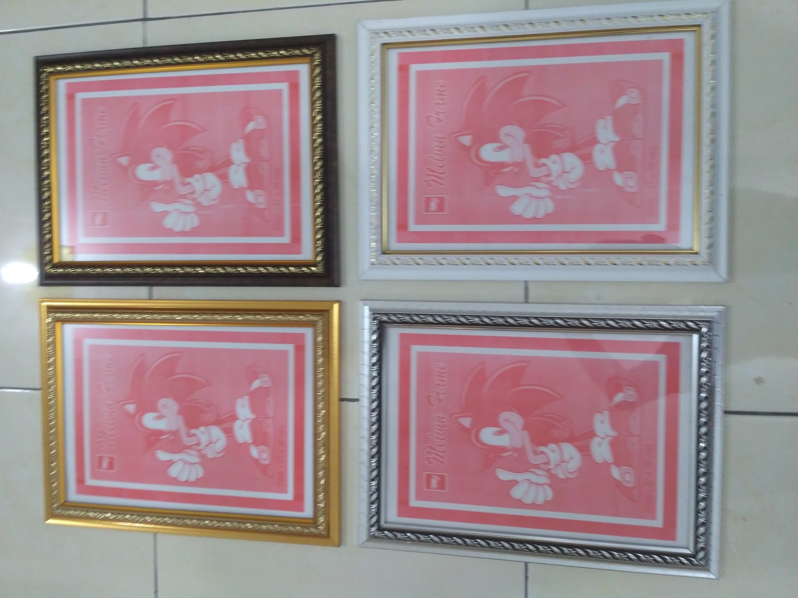 Daftar Harga Frame / Bingkai Foto dan Kaligrafi