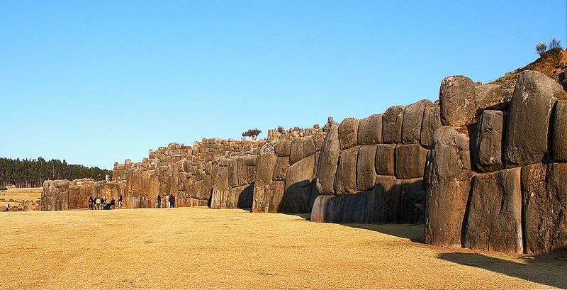 The Walls of Saqsaywaman in Peru
