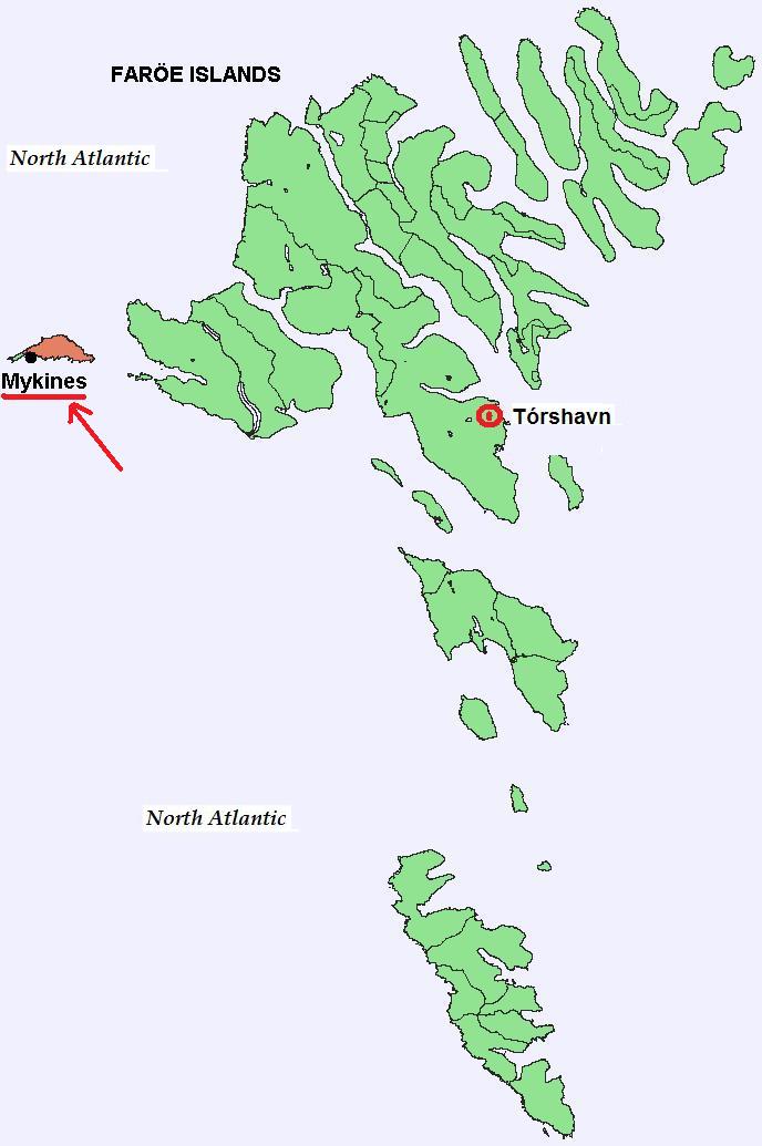 Ultima Thule: Mykines, an island and a village in the Faroe islands
