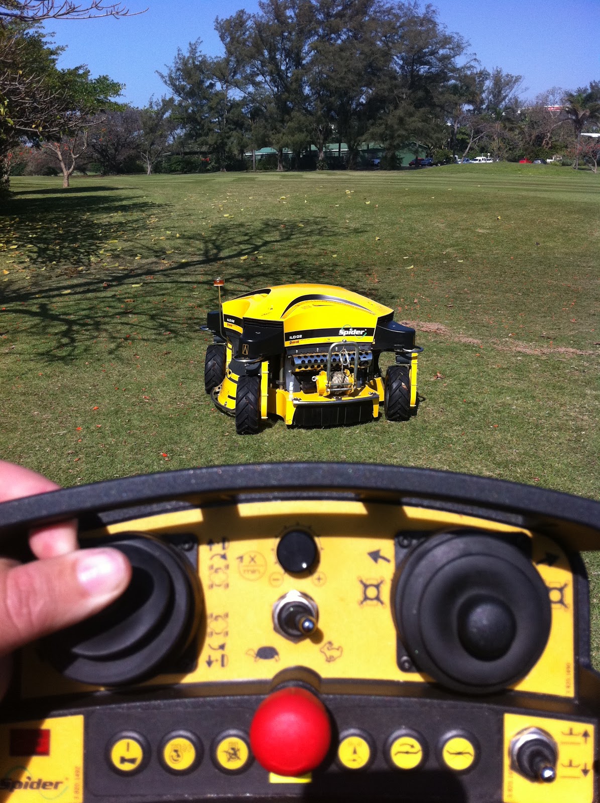 Durban Country Club Golf Course: Testing the new Spider radio ...