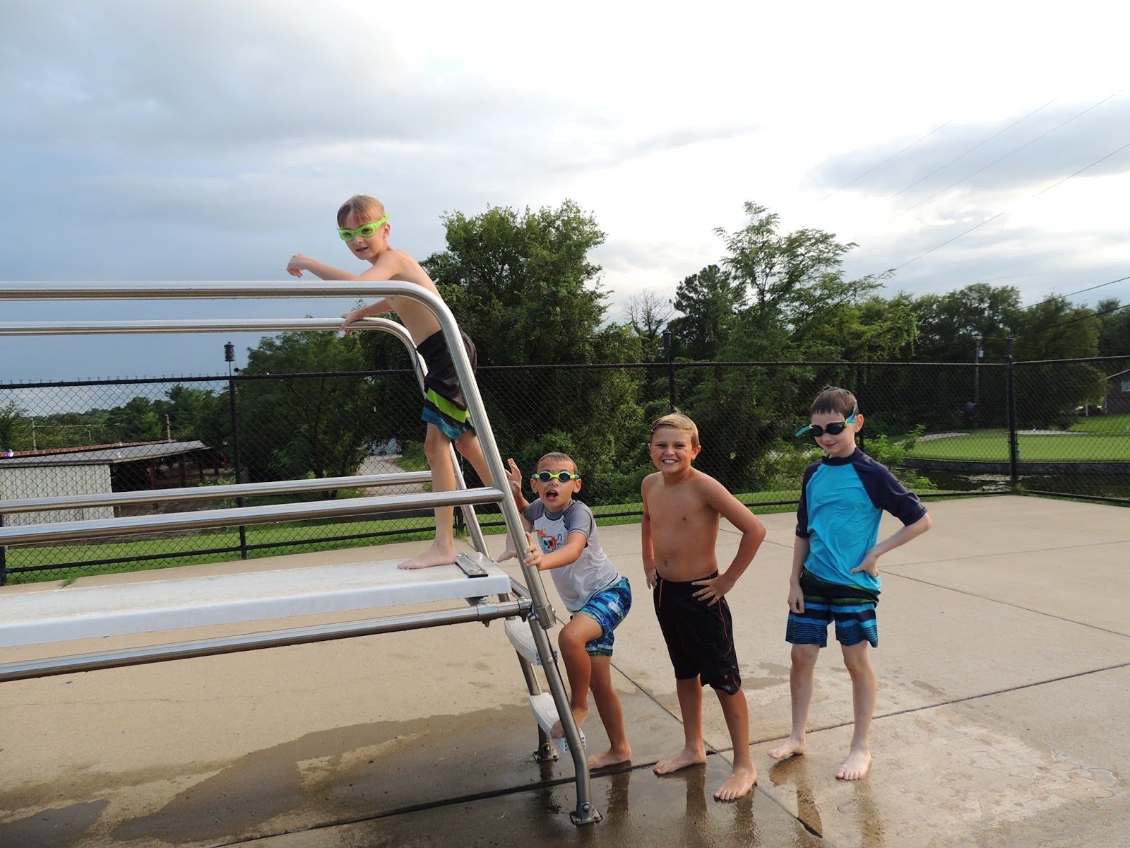 The Hitchcock Family: Brody's 10th Birthday Pool Party