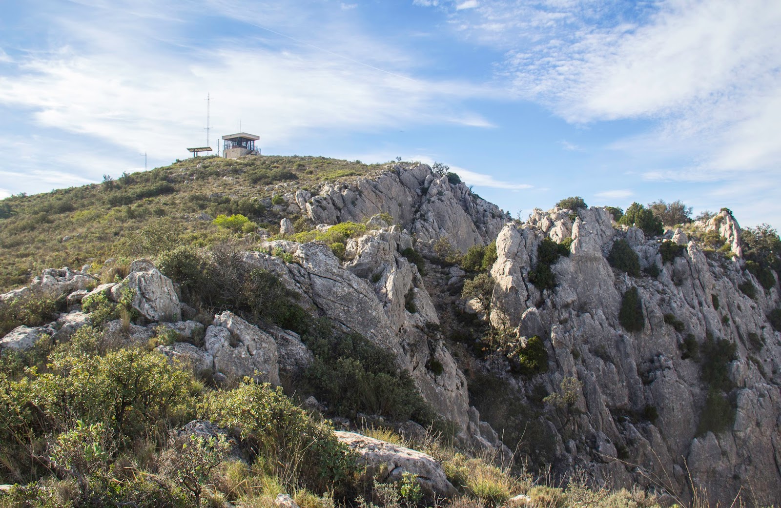 PENYA DE L'HOME, CABEÇÓ D'OR, CRESTA DE LA “V” Y LA PENYA NAPIA.