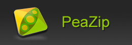 FREESOFT: โปรแกรมย่อขนาดไฟล์ : Peazip V.3
