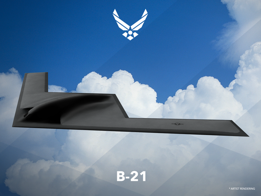 Black Horizon: Air Force releases renderings of LRSB - designated B-21.
