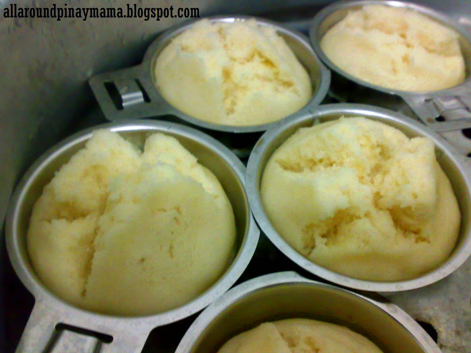My Classic Putong Puti Using White King (Puto) Steamed White Cake Mix ...