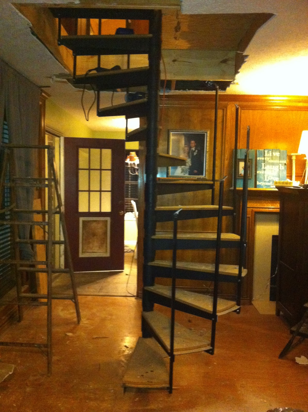 Made To Love: diy Spiral Staircase - Part 1: