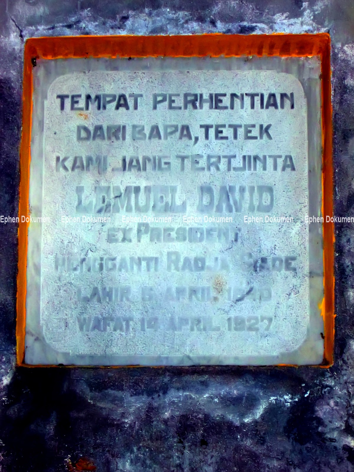 Objek Wisata Sitaro: Makam Raja-Raja Siau