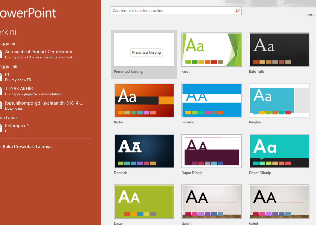 Fungsi Dari Tiap Menu Ms Powerpoint 2016 | Blog's Konco