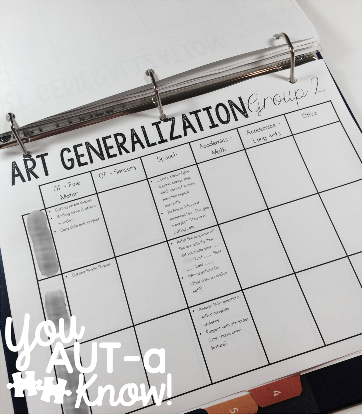 Building a Collaborative Team: Matrix Planning - You Aut-A Know