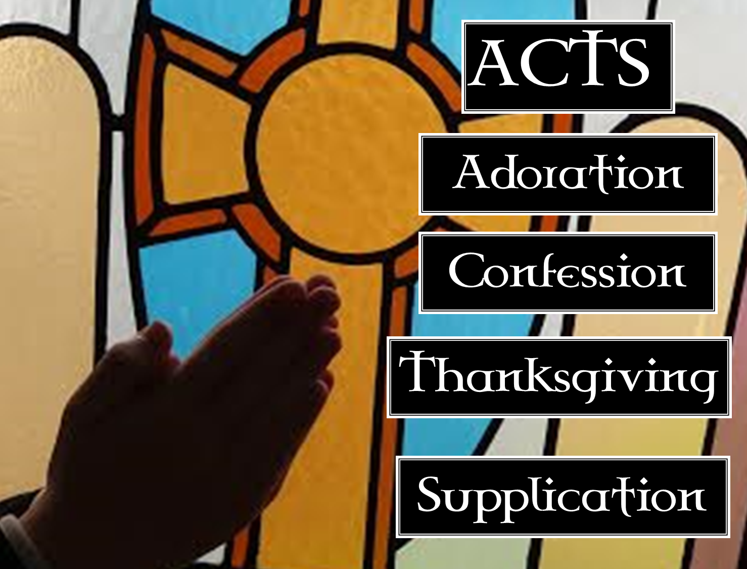 HOW IN THE WORLD!!: The content of prayer as speech ACTS... Prayer Nuts ...