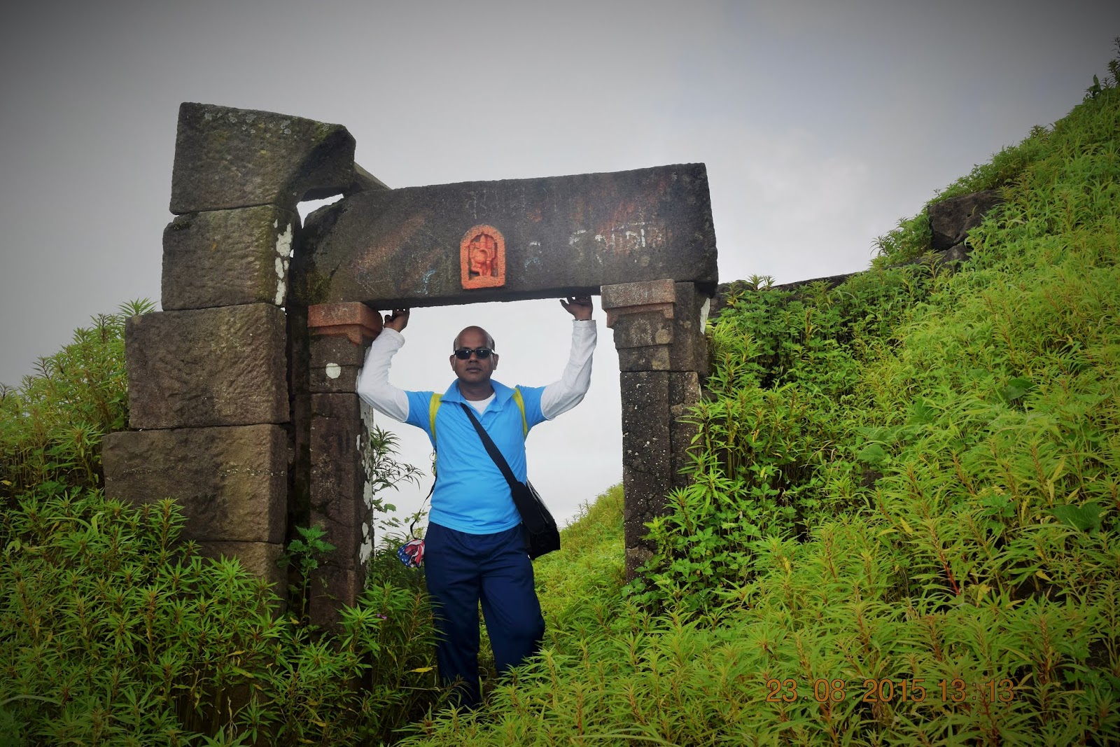 # 18 Trek to Manikgad fort on 23rd August 2015