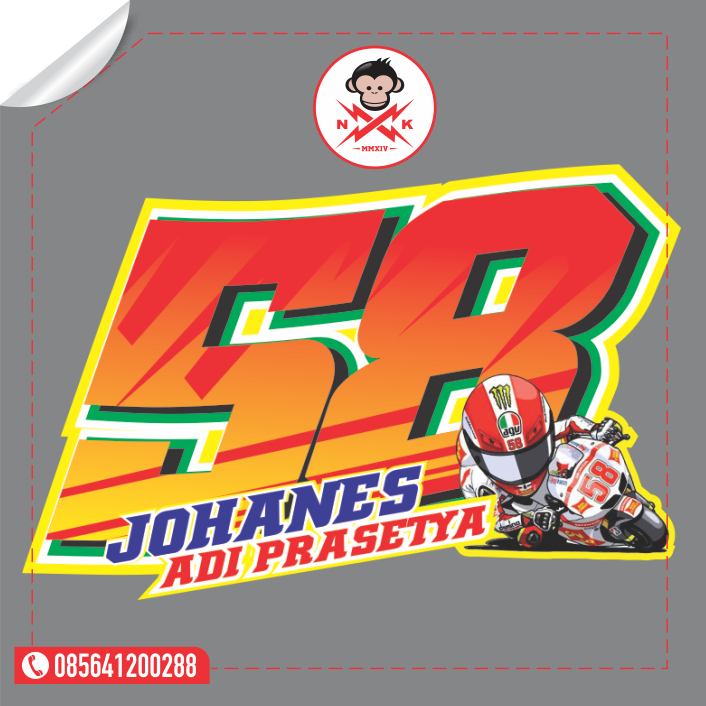 JERSEY RACING: DESAIN NOMER START