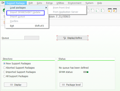 SAP BASIS MADE EASY: HOW to update SPAM/SAINT version