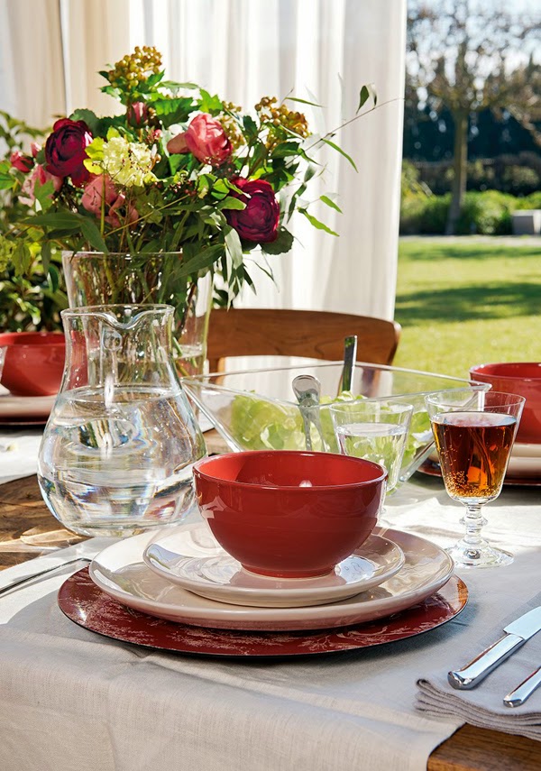 The Lovely Deco: Dejeuner sur la terrasse