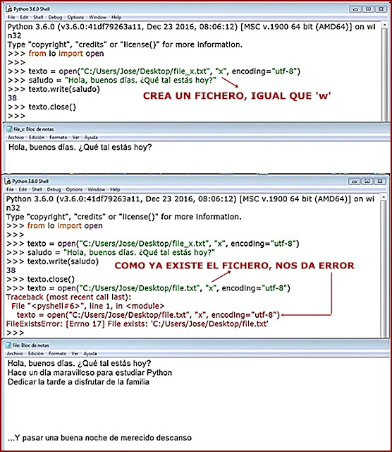 APRENDER A PROGRAMAR CON PYTHON: CREAR, ABRIR Y ESCRIBIR ARCHIVOS