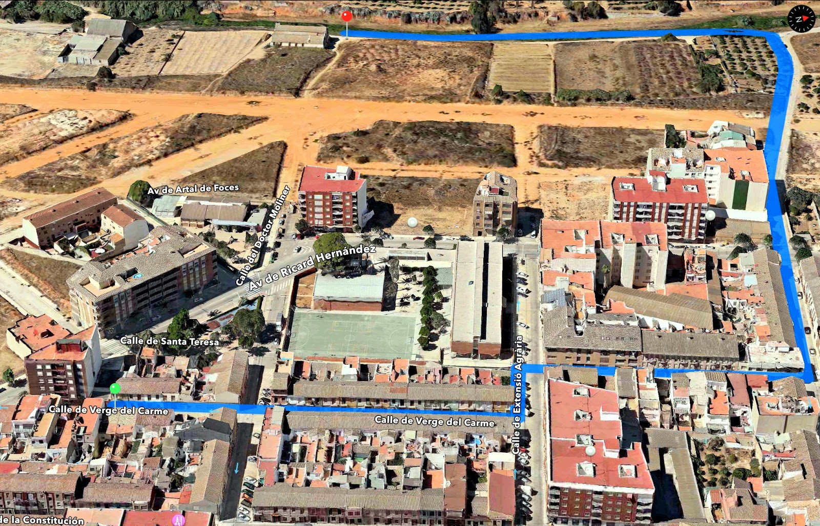 El Blog De Las Sombras: Alcàsser. La estatua.