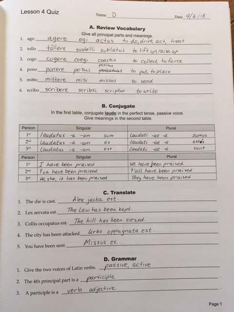 Homeschool Review: Third Form Latin - A TOS Homeschool Crew Review