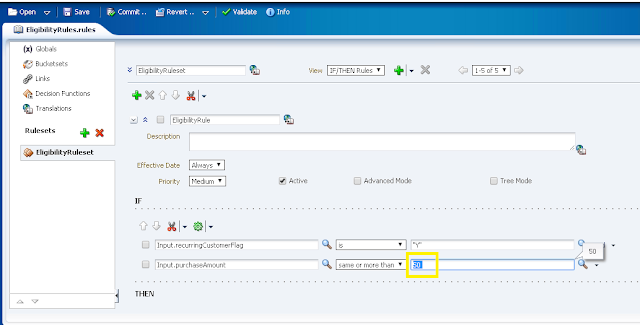 Pg S Oracle Soa Osb Tech Blog Business Rules Implementation In Soa 11g Using If Else Rule Set