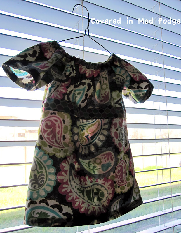 Covered in Mod Podge: Spring Dress {or finally some time to sew}