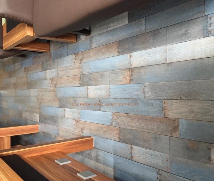 Beyaz Parke: Mavi Laminat Parke Modelleri