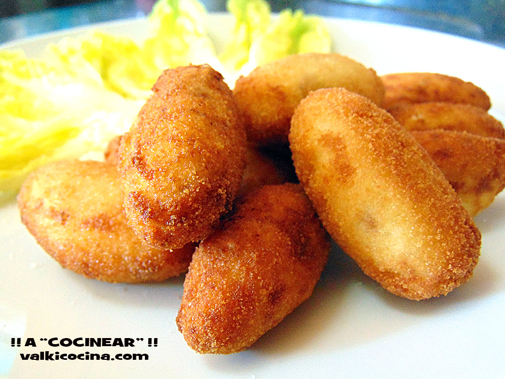 CROQUETAS CASERAS | ¡¡A COCINEAR!! Recetas valkicocina.com