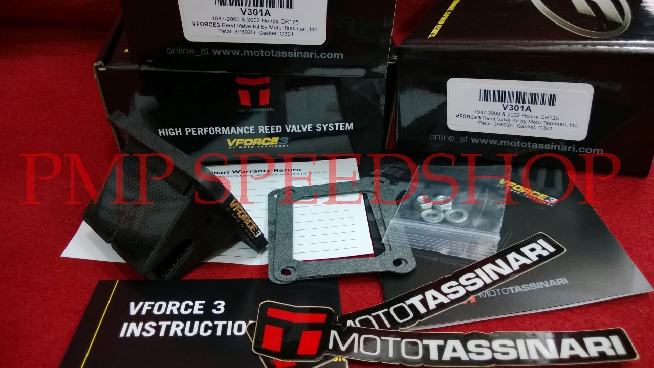 REED VALVE KIT VFORCE3 HONDA NSR150 / HONDA CR125 ~ PALEX MOTOR PARTS ...
