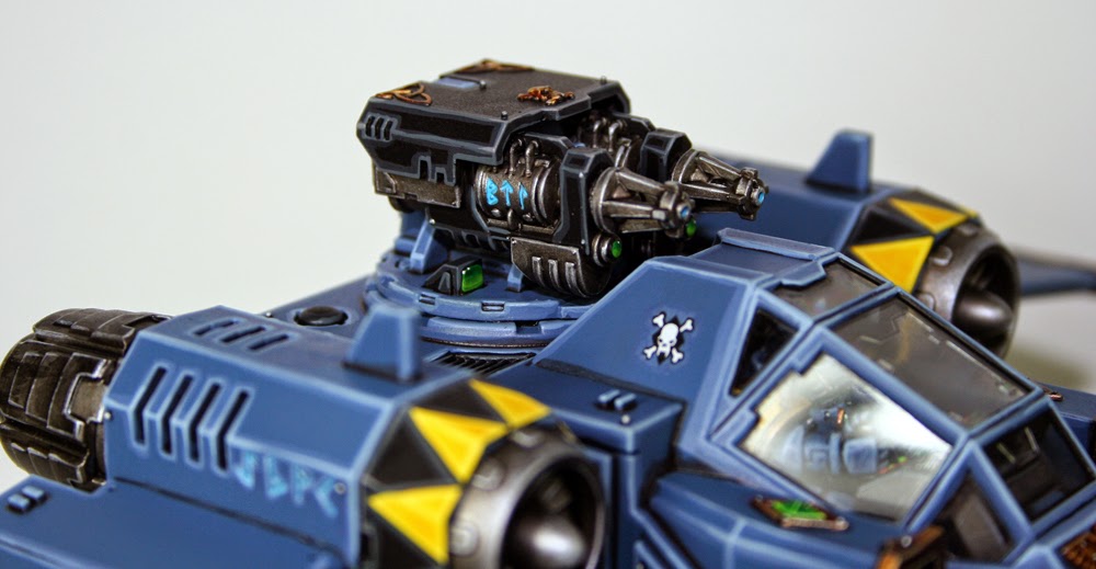 Matt Sterbenz Miniature Painting: Two Stormwolf ships and a Stormfang ...