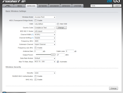 Cara Setting Access Point pada Ubiquiti
