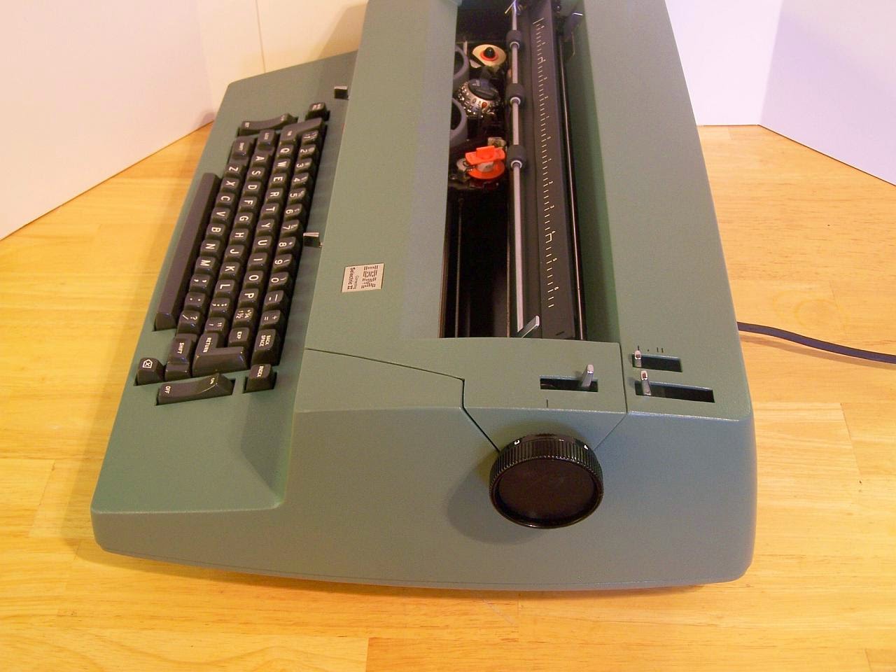 IBM Selectric Typewriters: Willow Green Selectric II w/Correction SOLD