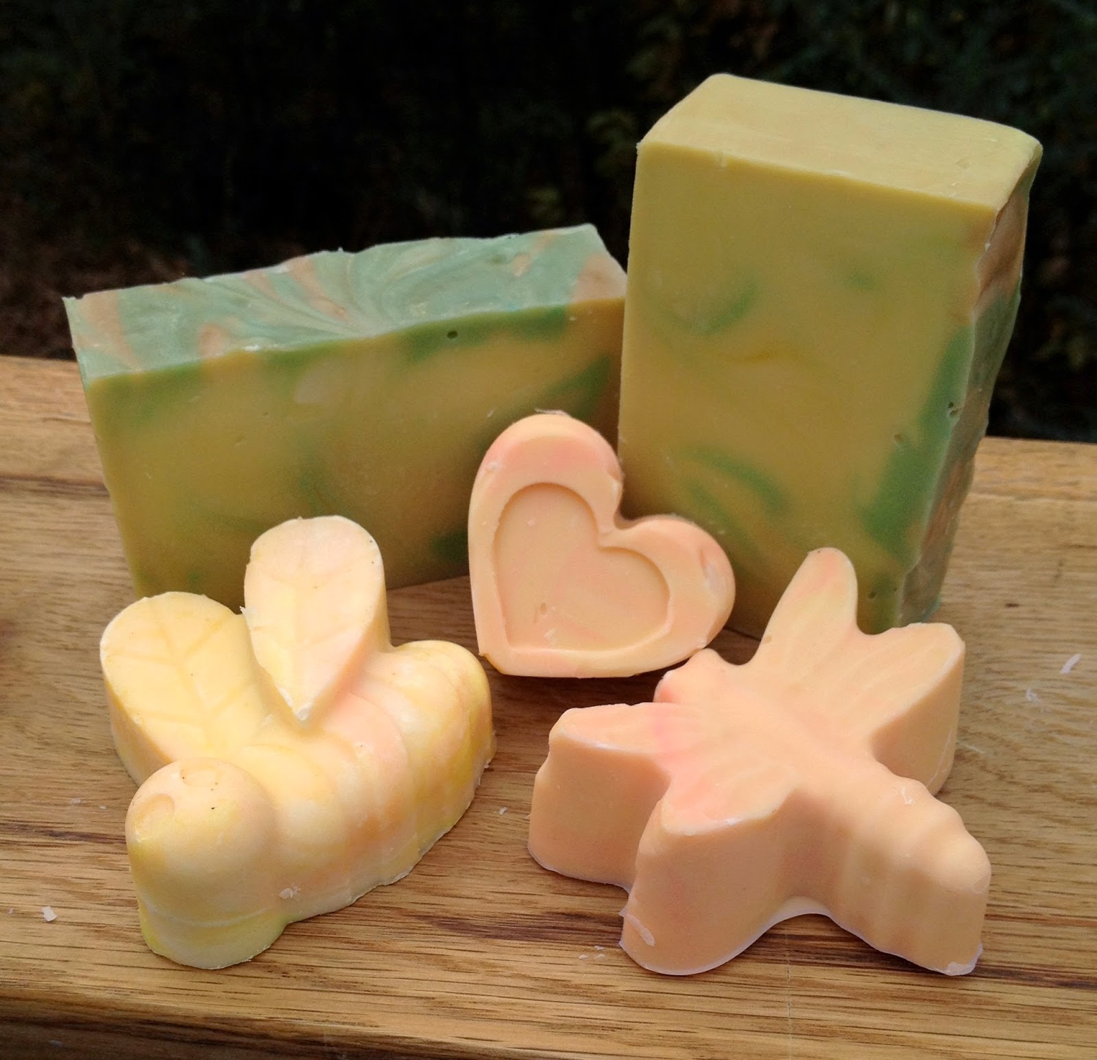 Soap Lily: Three soaps from one batter!